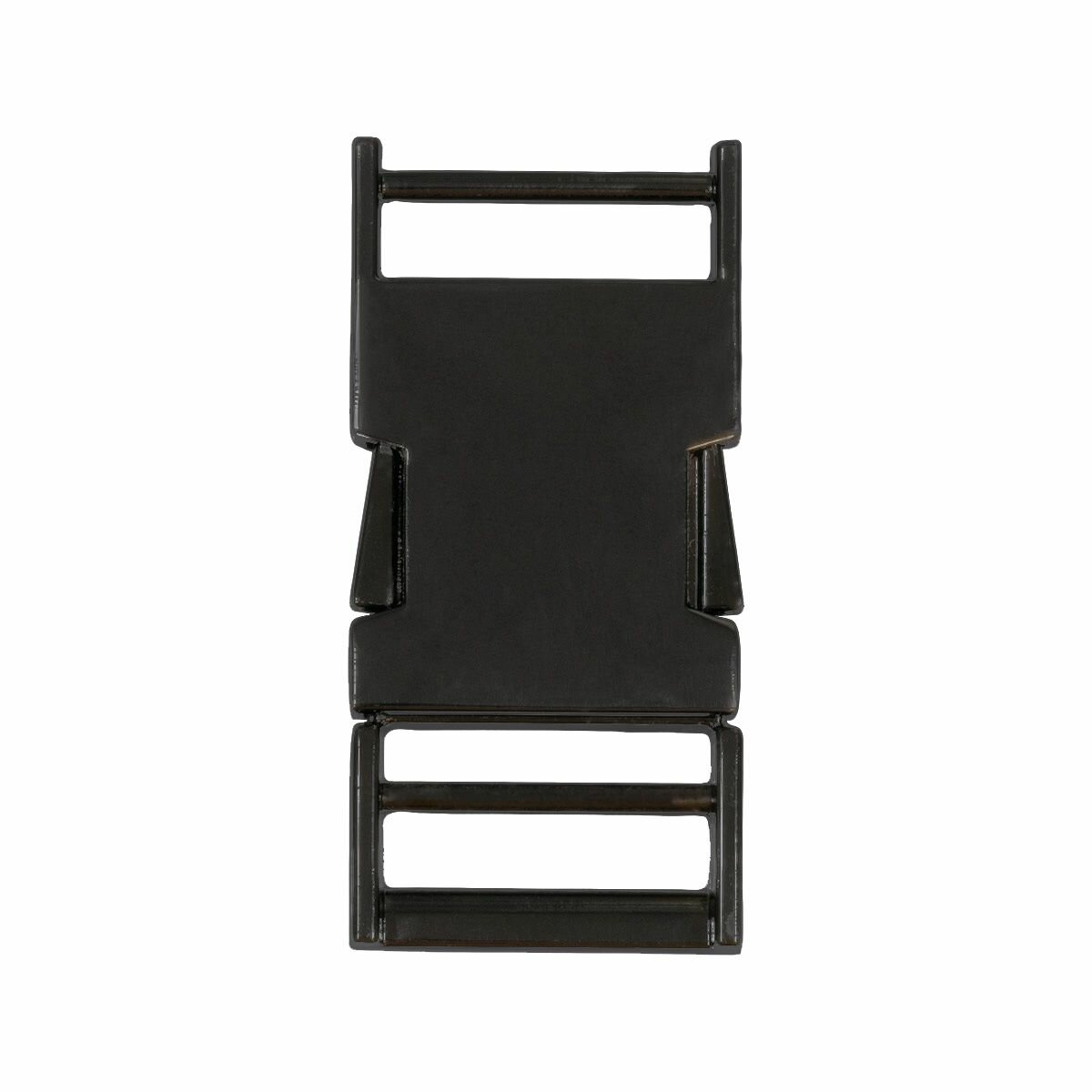 Пряжка-замок "фастекс" металлическая "Gamma" GFM-25HM60 х 25 мм 5 шт. №07 под черный матовый никель