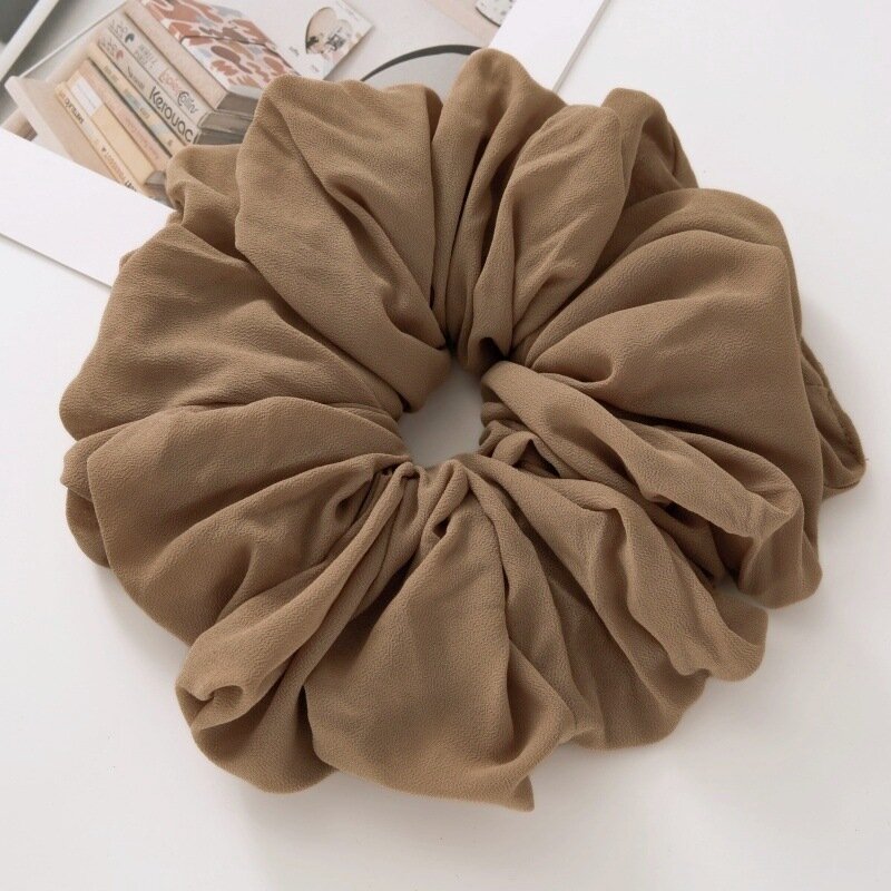 Кольцо для волос "Букет", шифоновое, 59 цветов, большой размер, женское