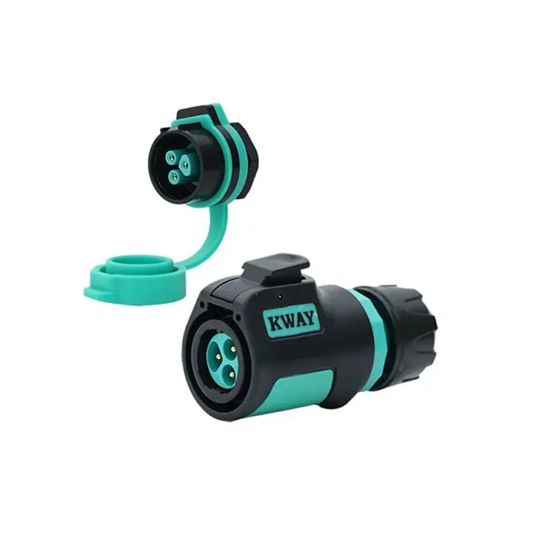 JIYUE KWAY K16 Водонепроницаемый разъем питания M16 пластиковый 2 3 5 7 8 9-контактный 3PIN set