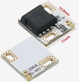 Модуль MOSFET 100-150А 200A(макс) Uвх 0-40В Uвых 5-18В 11x12.8мм