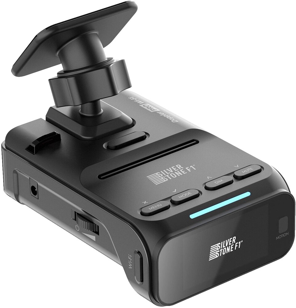 Радар-детектор Silverstone F1 Doppler Pro GPS приемник черн