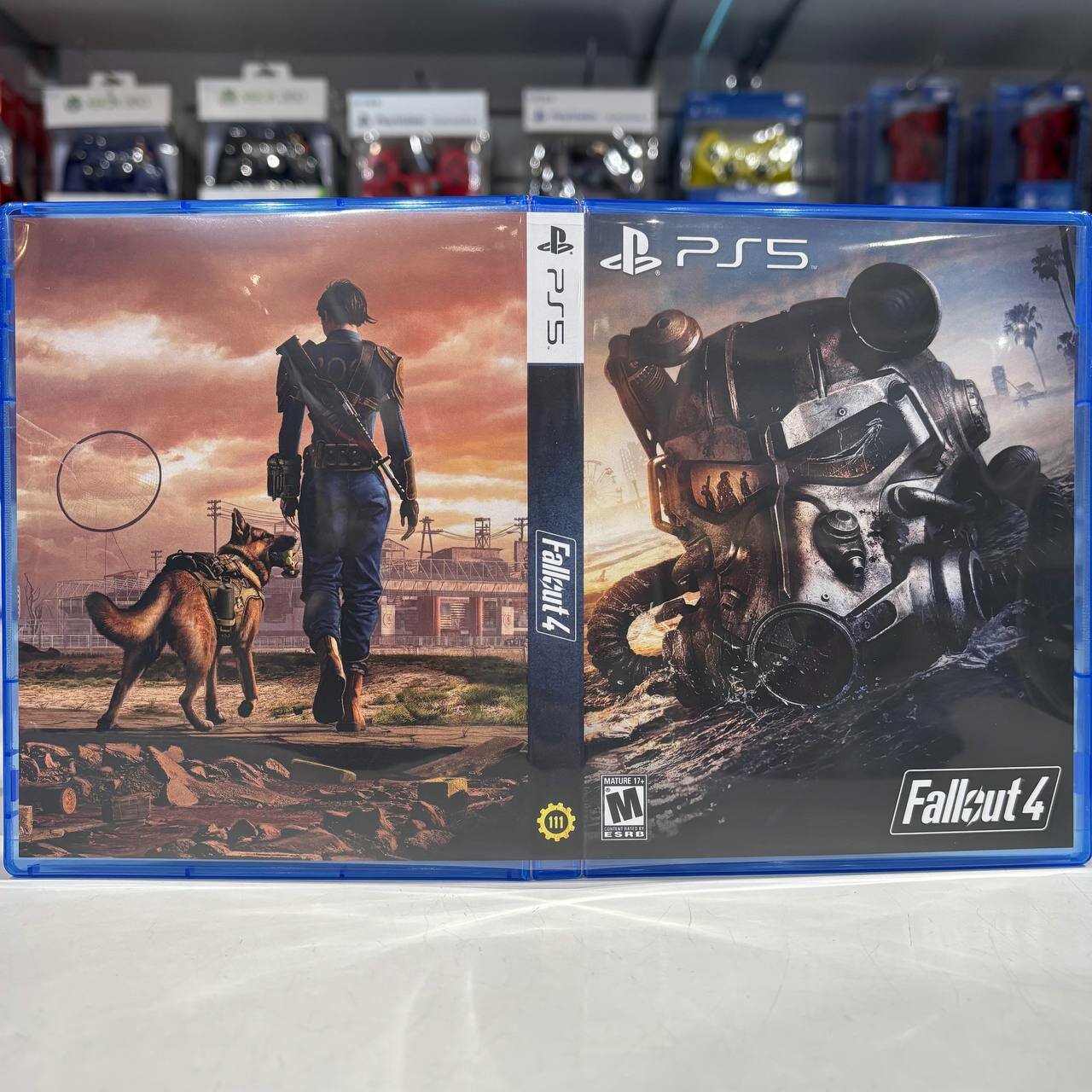 Игра "Fallout 4" PS5 - Кастомная обложка для диска №1