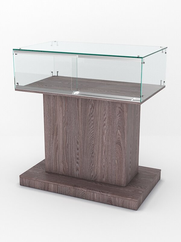 Витрина для музеев №1Б, Ясень Анкор. Производитель товара - компания Westcom.