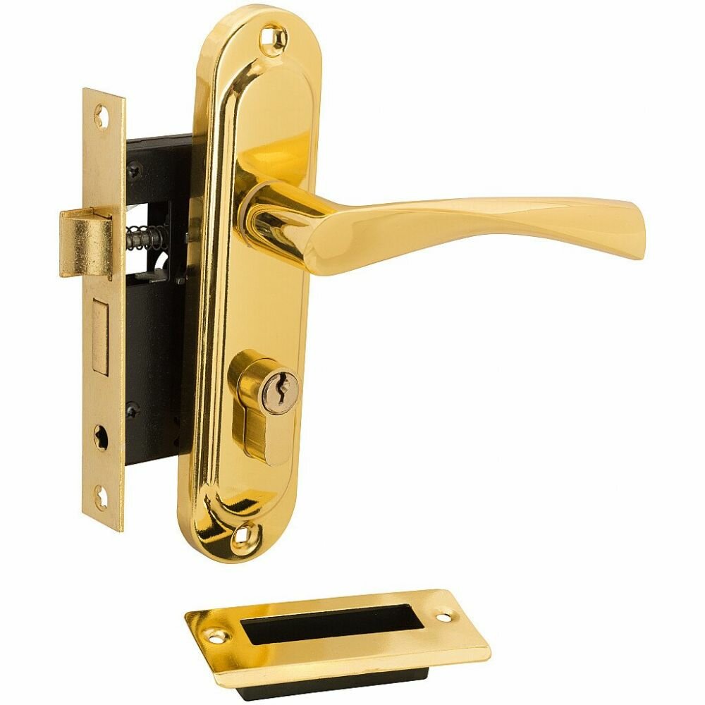 Замок для Межкомнатной Двери Bravo 0823/60-C G Золото / Браво.