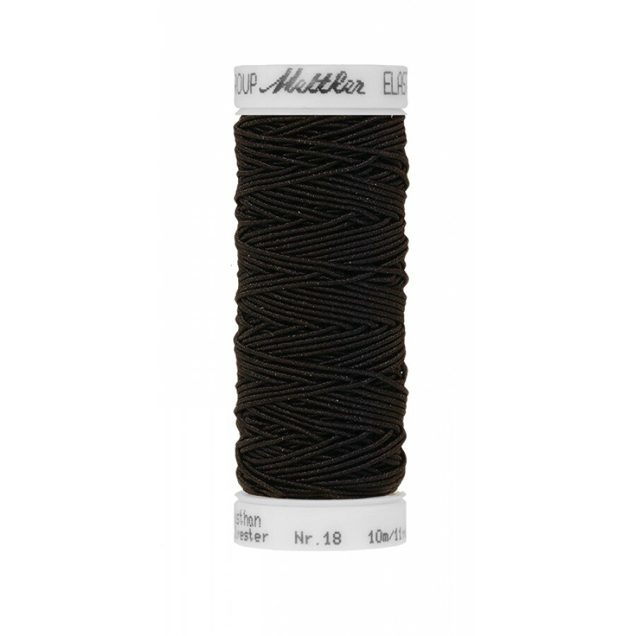 Нить-резинка ELASTIC METTLER , 10 м 4000 Black