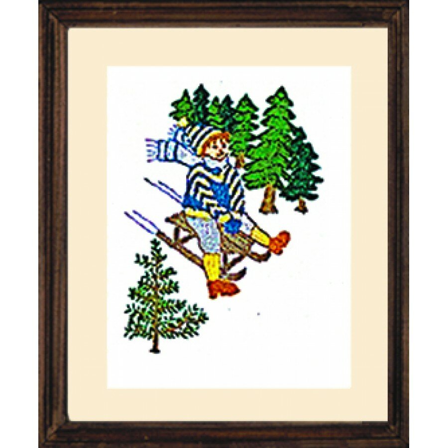 Набор для вышивания LA LUGE (Саночки)