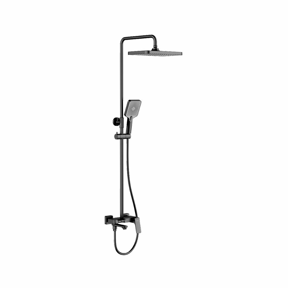 Душевая система с тропическим душем и смесителем Frap F2487-6
