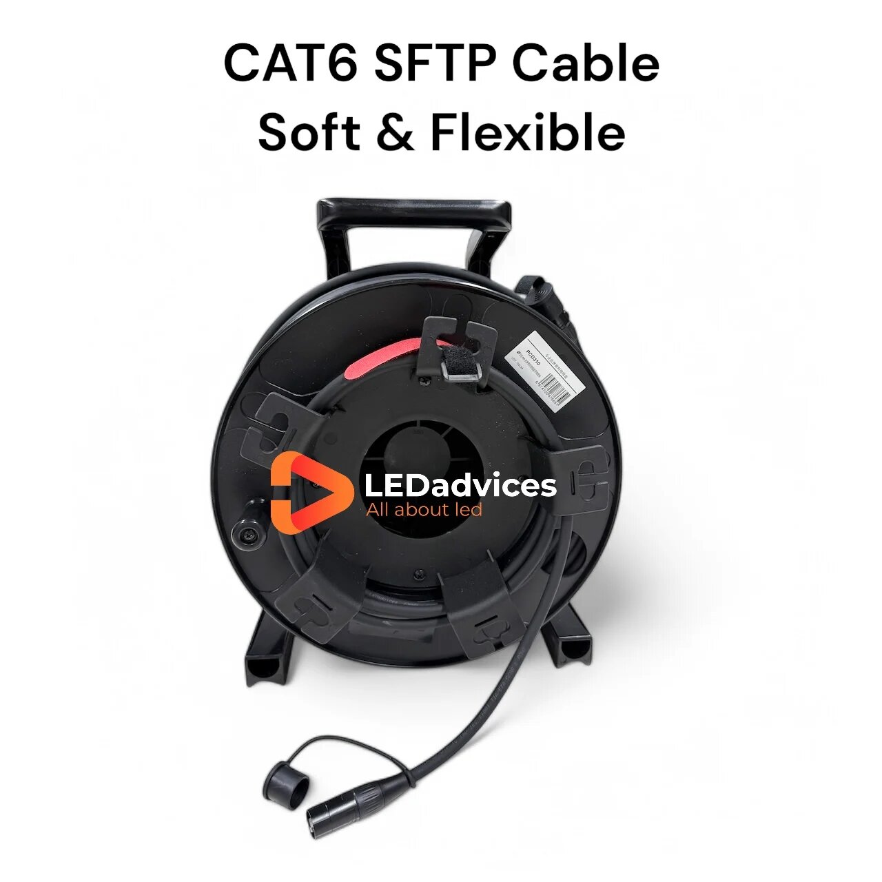 Laideweisi LDWS-CAT6-SFTP 70 м супермягкий кабель CAT6 SFTP 23AWG EtherCon Connector
