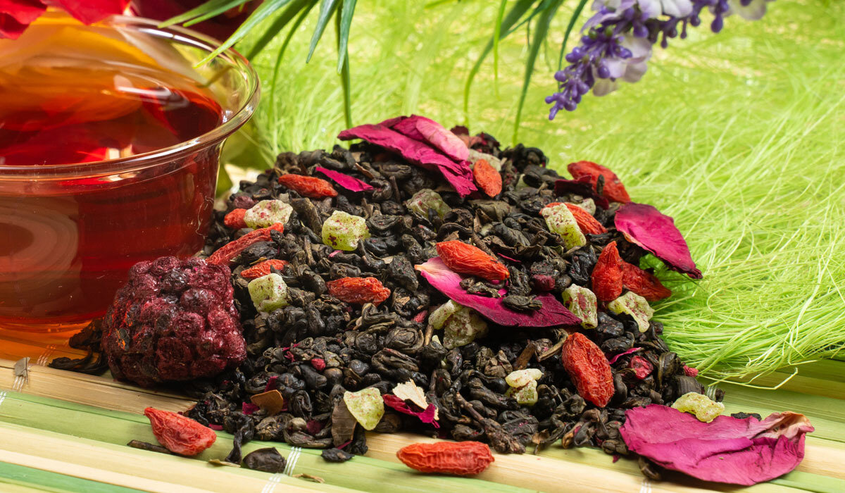 Чай зелёный Четыре ангела