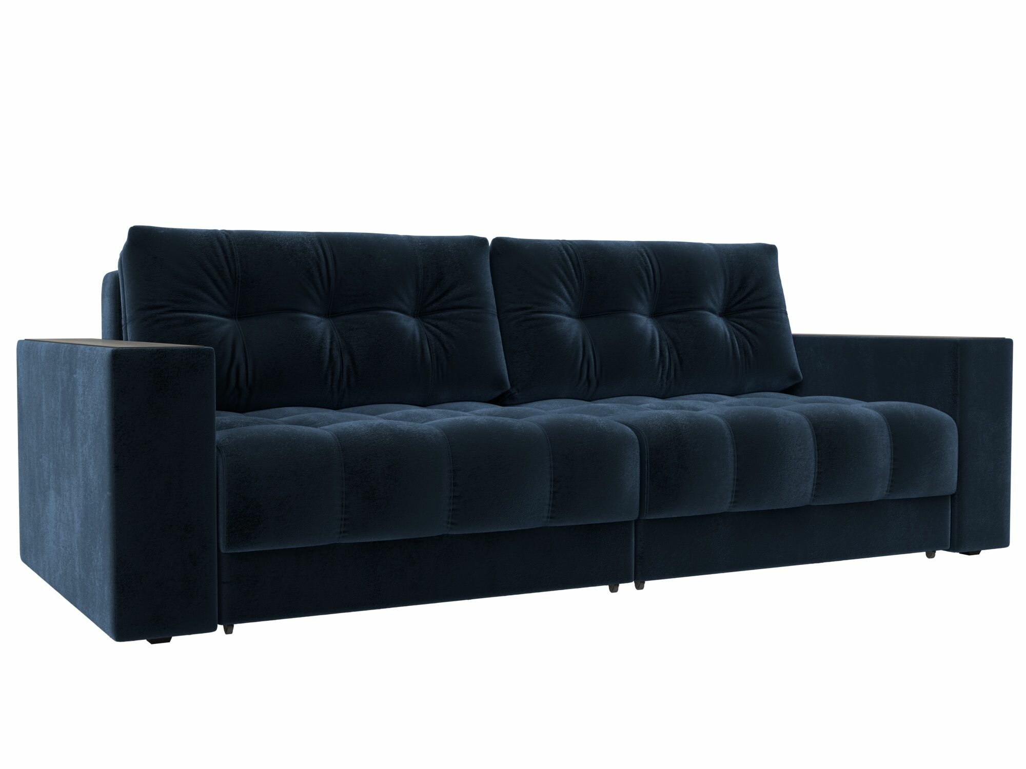 Диван прямой с декором Бруно НПБ, Велюр