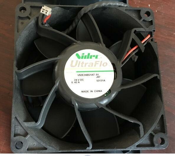 Nidec V92E24BS1A7-51 9cm DC 24V 0.42A 9238 Genuine Оригинал 2 Wire Converter Вентилятор охлаждения
