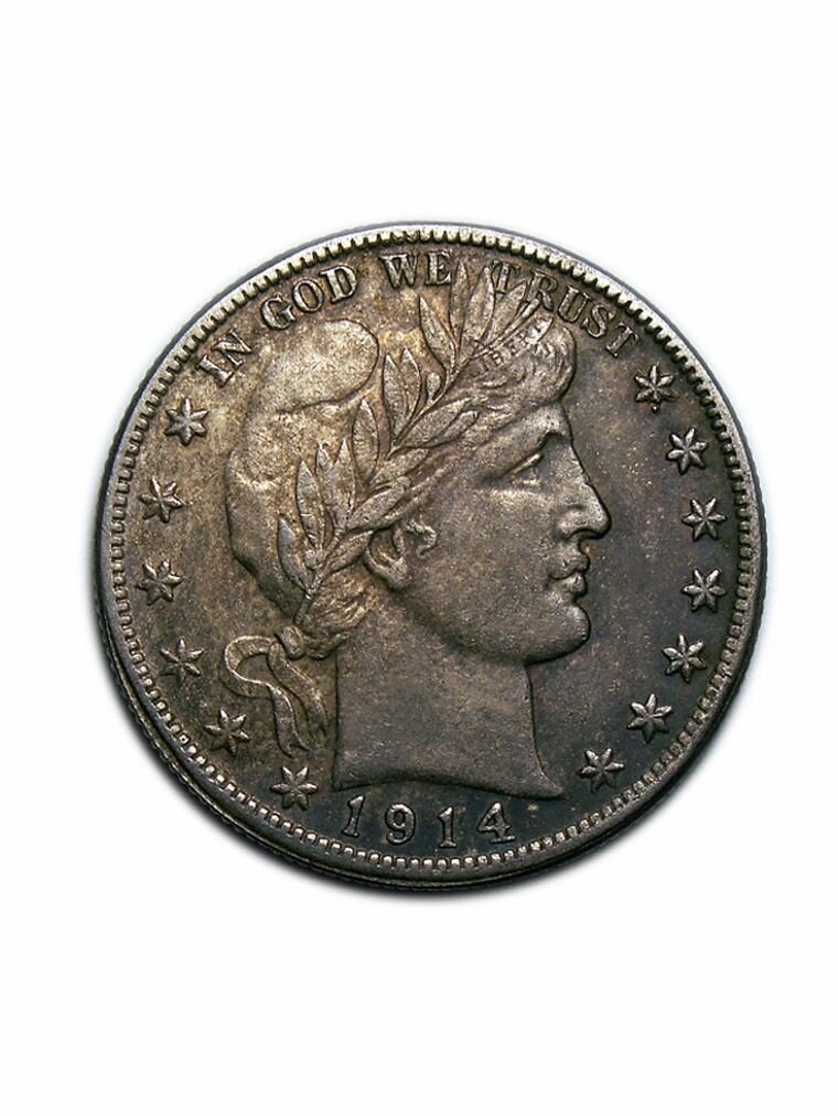 50 центов США Half Dollar 1914 года S серебряная монета сувенирная копия монеты, нумизматика, деньги для коллекции