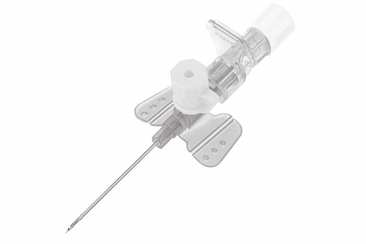 Катетер (бабочка) внутривенный Вазофикс Церто (B.Braun) G17 (1,5х45мм), с инъекционным портом, 1 шт.