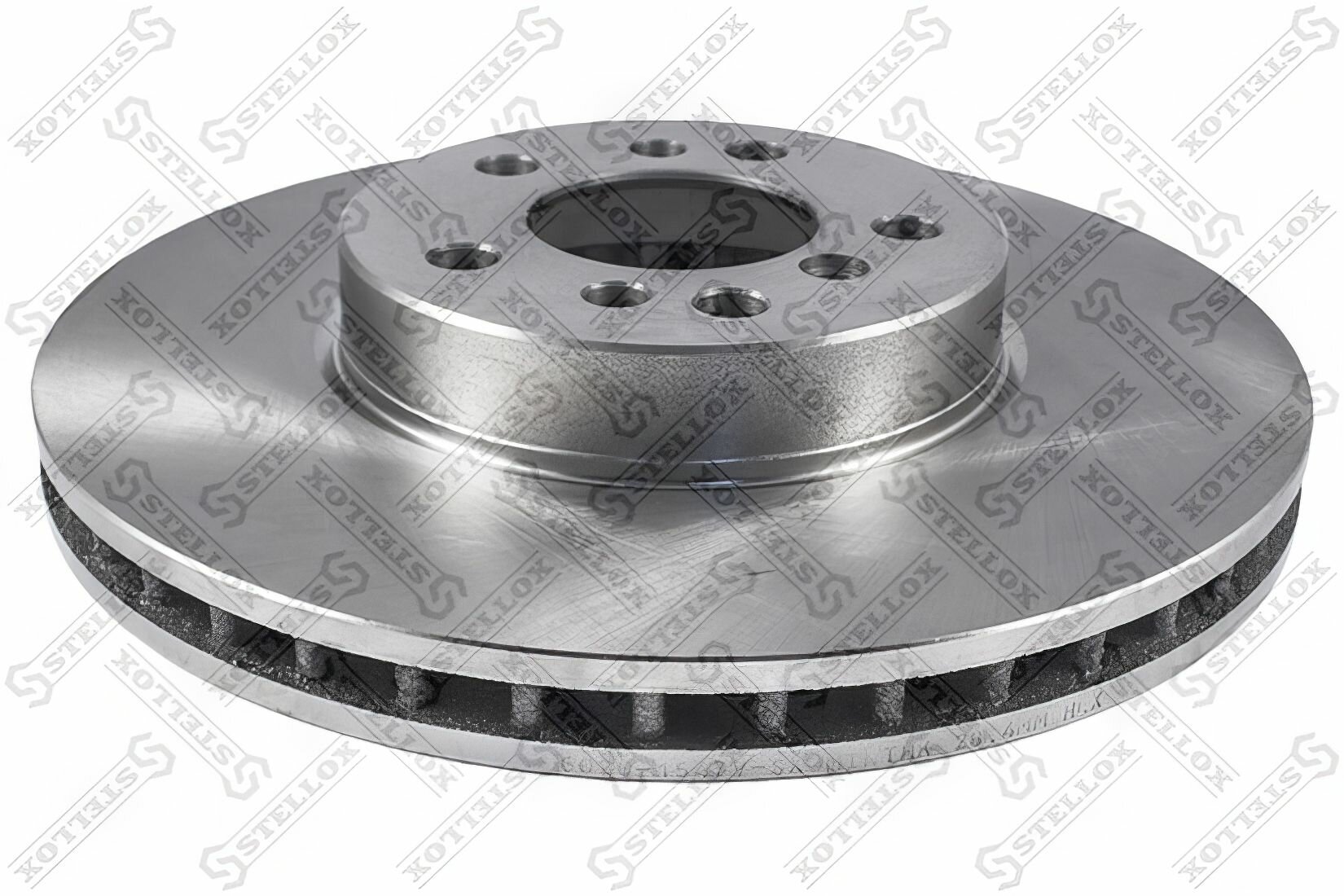 Тормозные диски, для БМВ Х3 (Е83), БМВ Х5 (Е53), (Передние), Комплект 2шт, 6020-1547V-SX Stellox.
