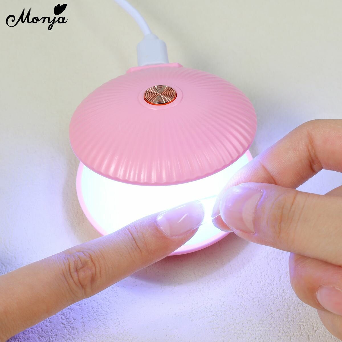 Мини лампа для маникюра, УФ сушилка для ногтей, ракушки, 18 Вт456-DKD-CJ0829