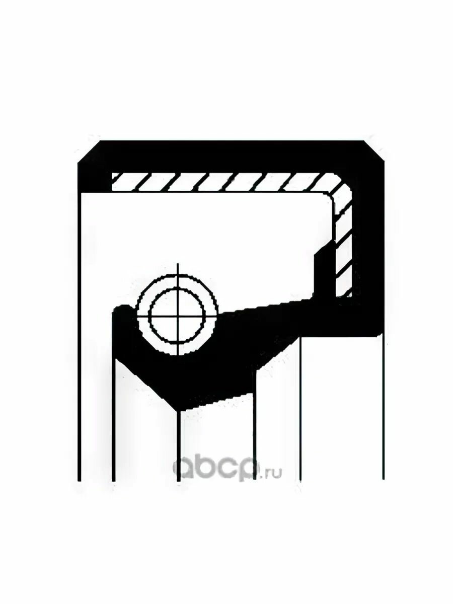 Сальник КПП 32x42x7