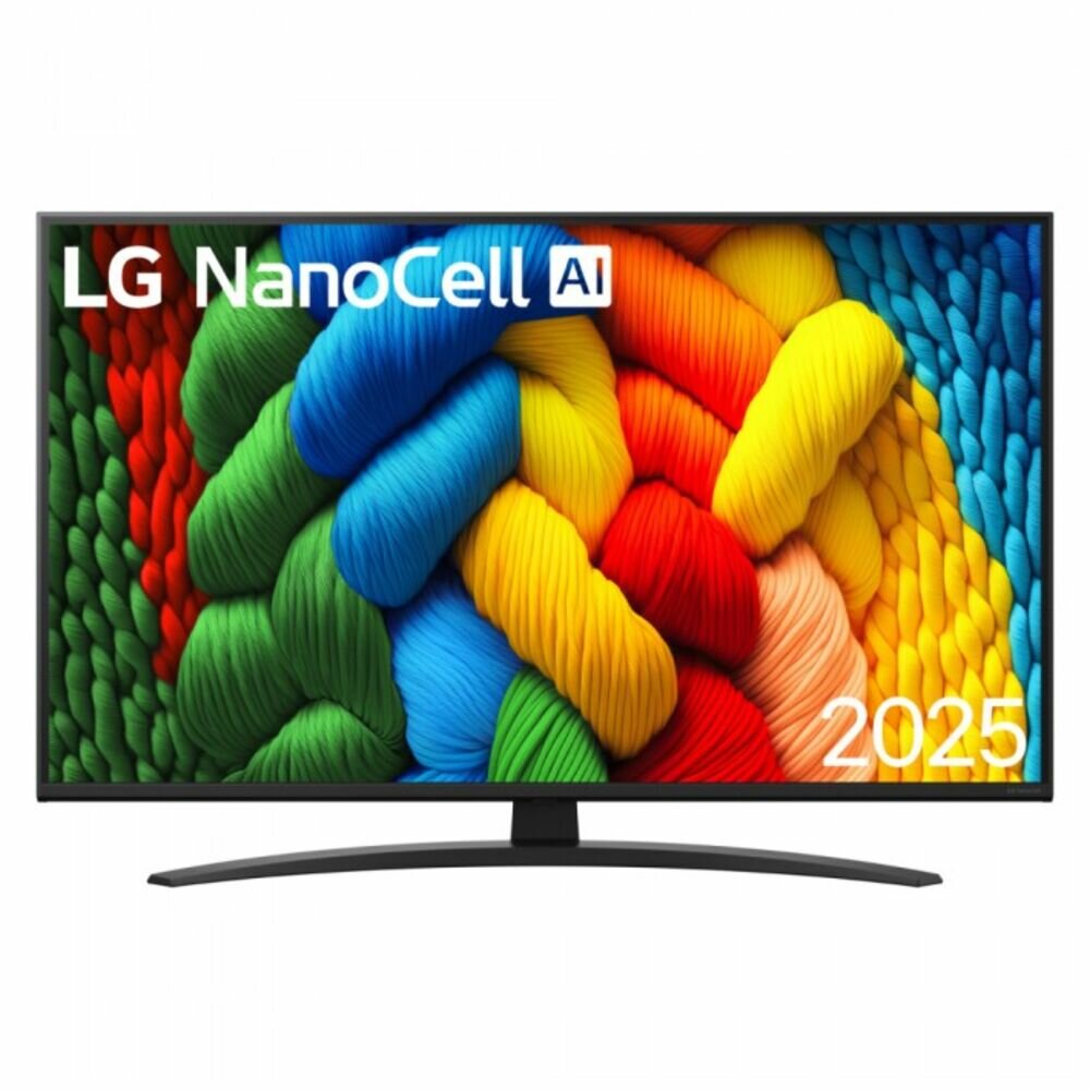 Телевизор LG 43NANO81A6A, диагональ 43", разрешение 4K Ultra HD, голосовое управление