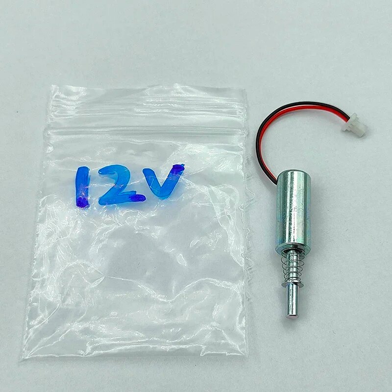 Соленоид электромагнит 8мм DC3V/5V/6V/9V/12V/24V DC12V