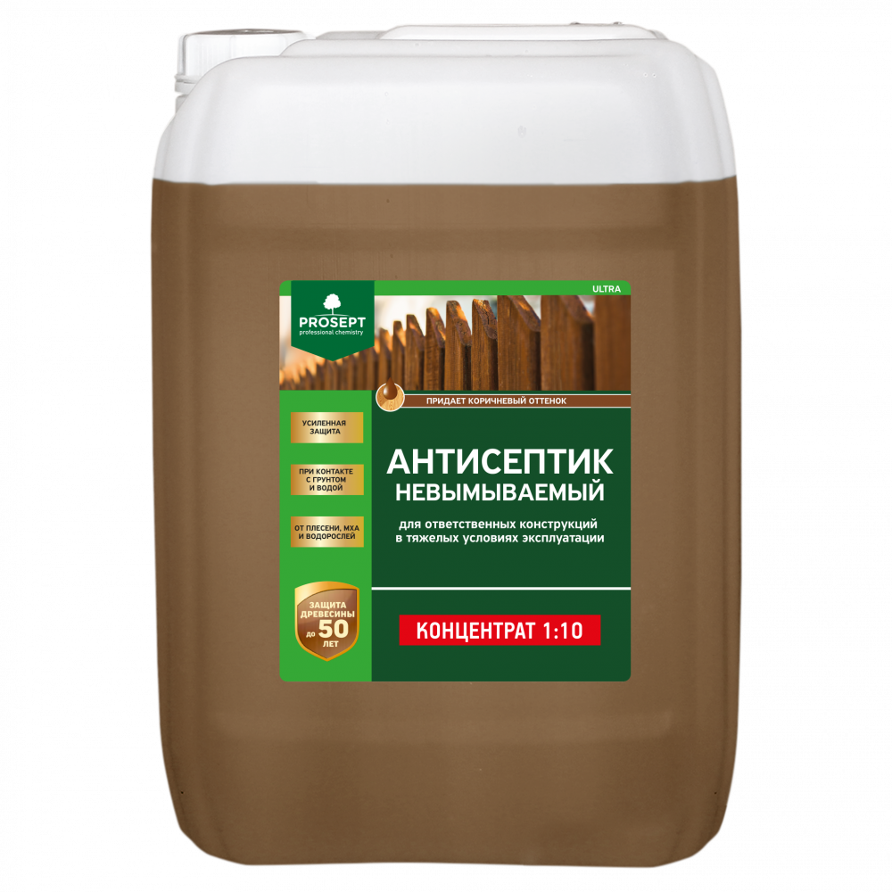 Антисептики для Древесины Prosept Ultra 20л 061-20 / Просепт.