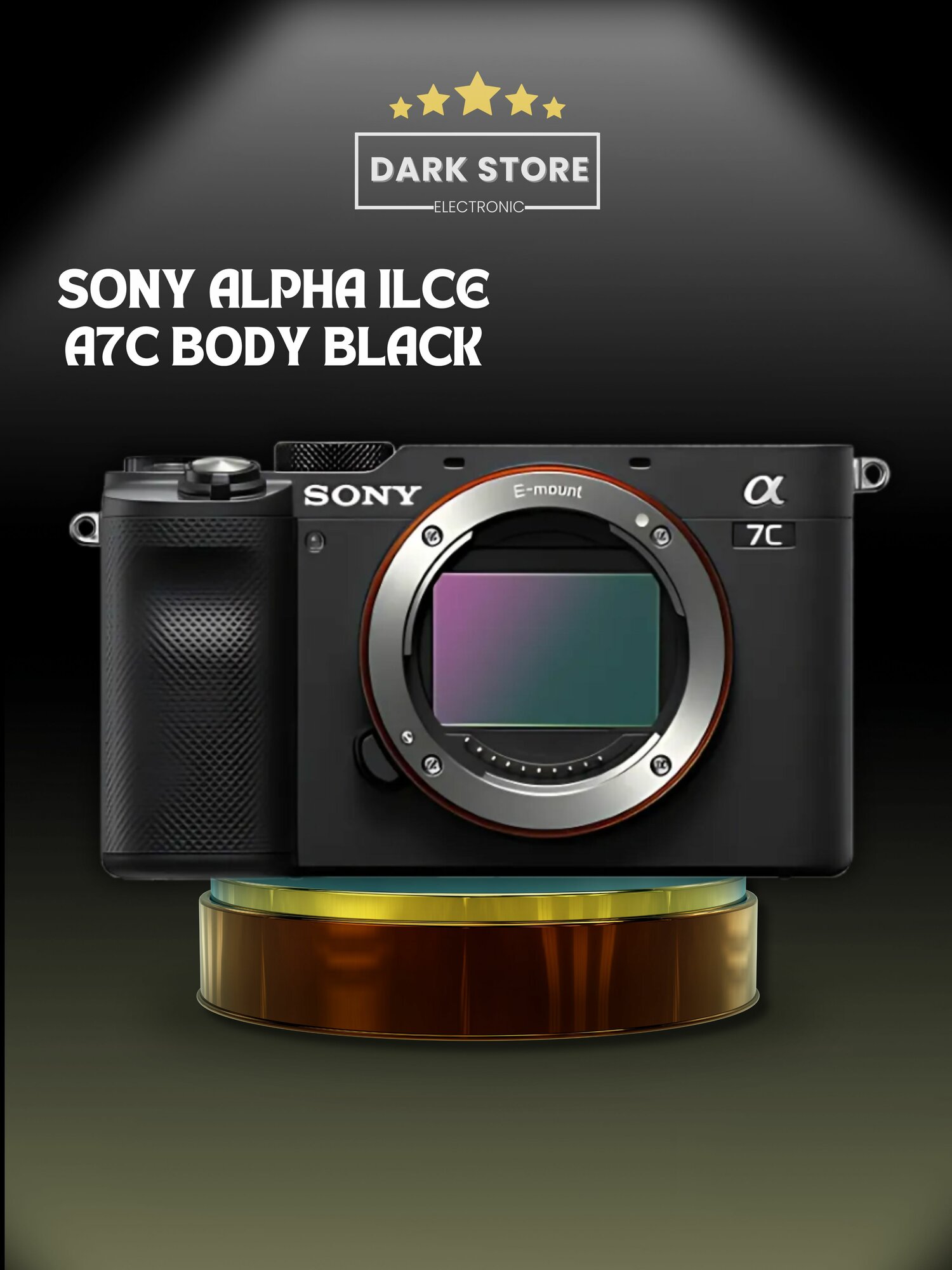 Фотоаппарат SONY ALPHA ILCE A7C BODY BLACK