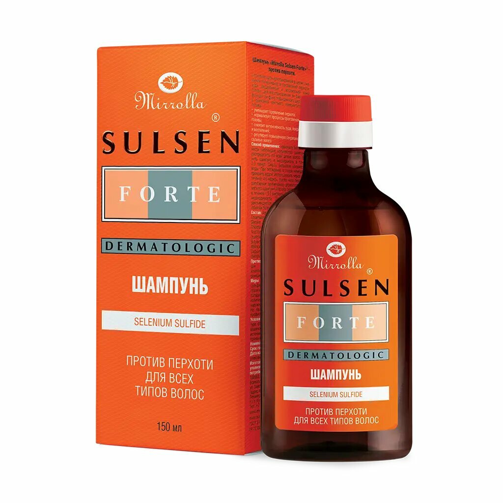 Mirrolla Сульсен Форте шампунь с кетоконазолом 150 мл 1 шт
