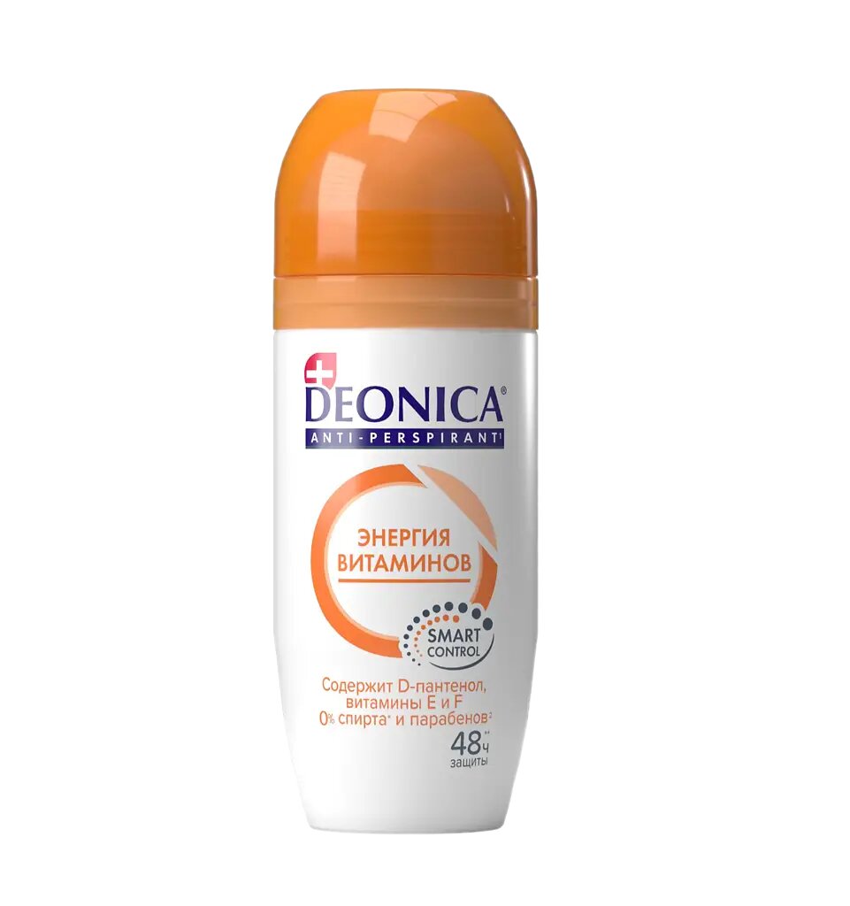 Дезодорант-антиперспирант Deonica Энергия витаминов ролик 50 мл 1 шт
