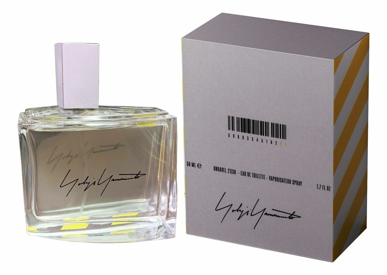 YOHJI YAMAMOTO, Unravel 21/38, 50 мл, Туалетная вода мужская