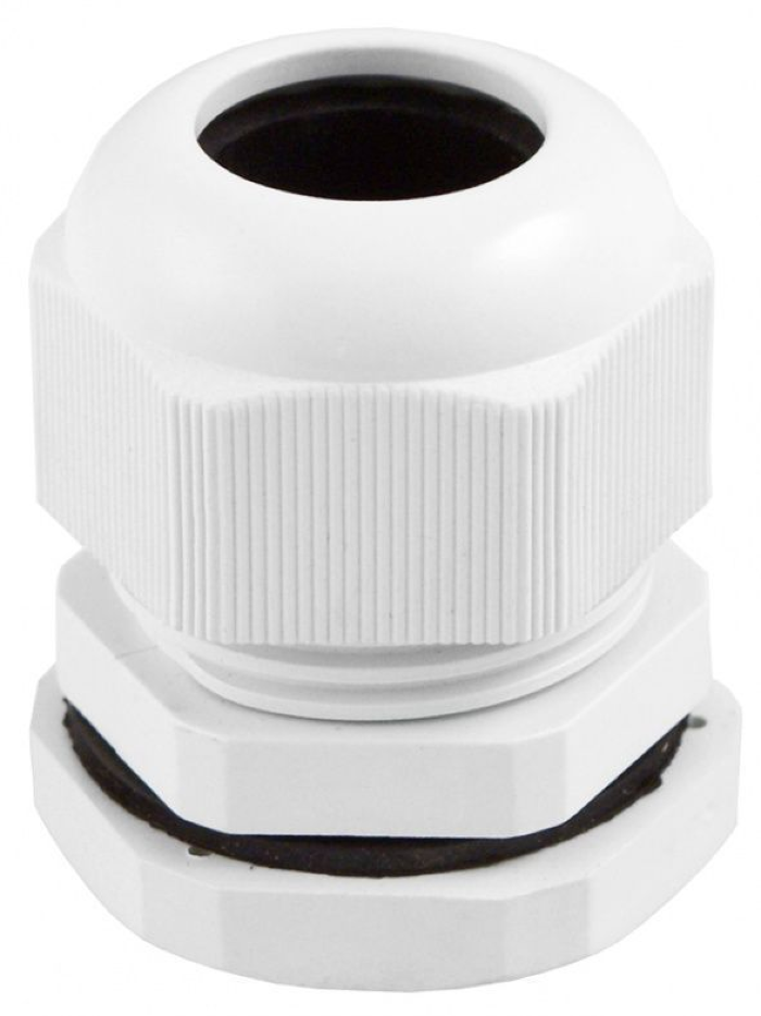 Сальник Техэнерго для ввода кабеля в щитовое оборудование, нейлон серый, степень защиты IP68, резьба PG42, диаметр 32-38мм / электрика