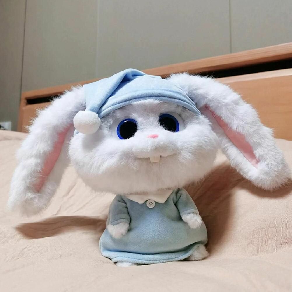 30 см милая плюшевая игрушка кролик-босс