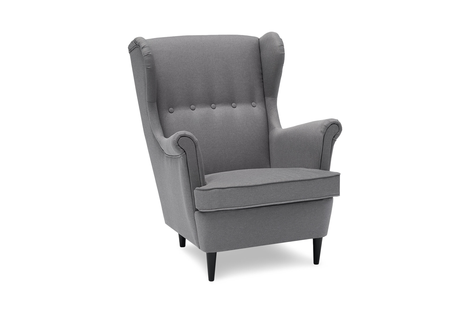 Кресло для отдыха Нонтон Style, рогожка серая, 79 см