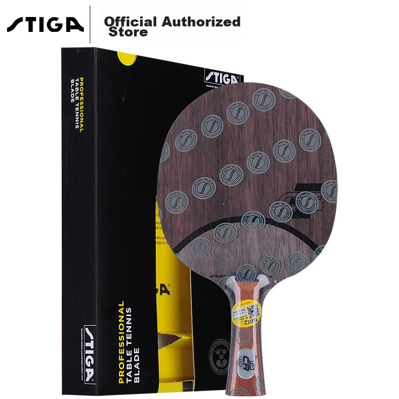 STIGA OCCR Professional Table Tennis Blade, Penhold Grip, Looping Table Tennis Racket