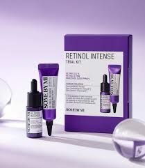 SOME BY MI RETINOL INTENSE TRIAL KIT (2components) Набор: Интенсивный крем для кожи вокруг глаз с ретинолом, Интенсивная антивозрастная сыворотка для лица с ретинолом 10мл+10мл