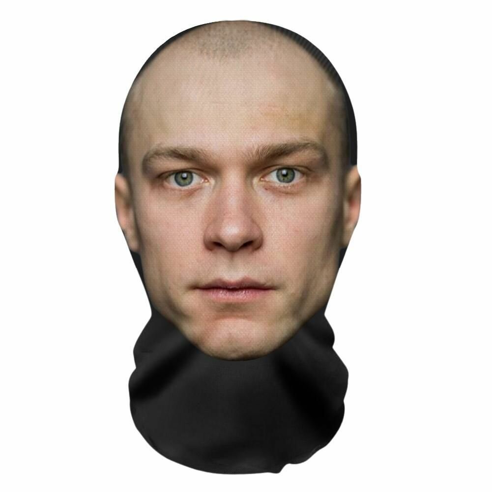 Реалистичная сетчатая маска-балаклава для косплея