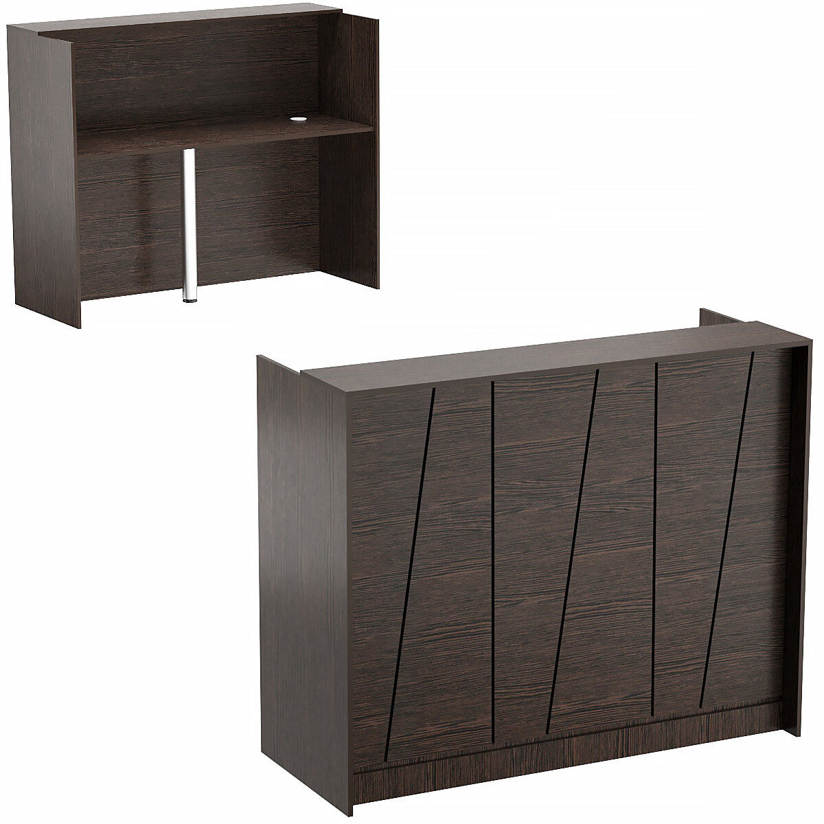 Ресепшен АРТ-НЕО №2Б, Дуб Венге