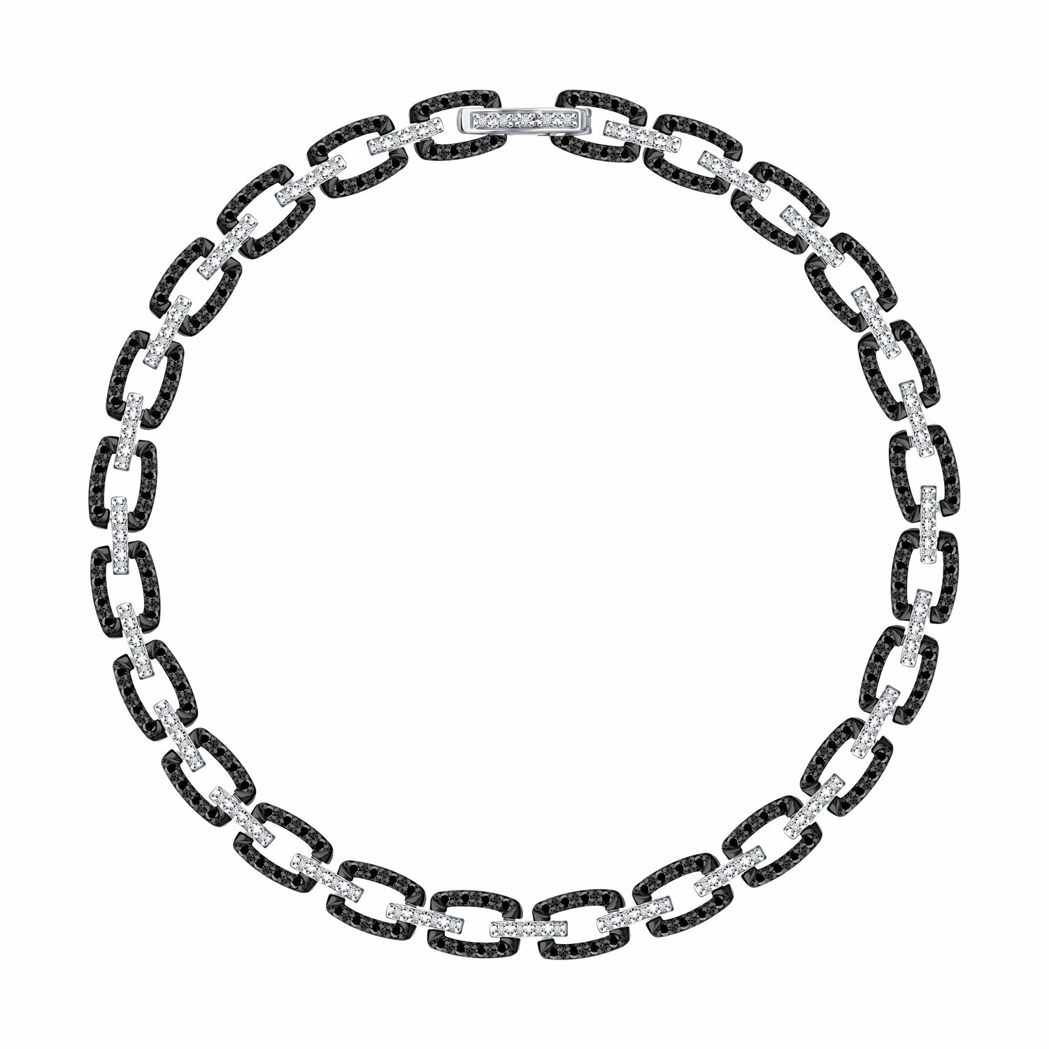 Браслет, белое золото, 585 проба, бриллиант