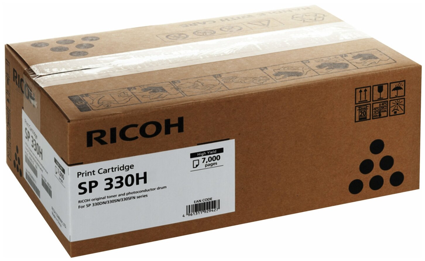 Картридж лазерный RICOH (SP 330HE) SP 330DN / 330SN / 330SFN, оригинальный, ресурс 7000 стр, 408281