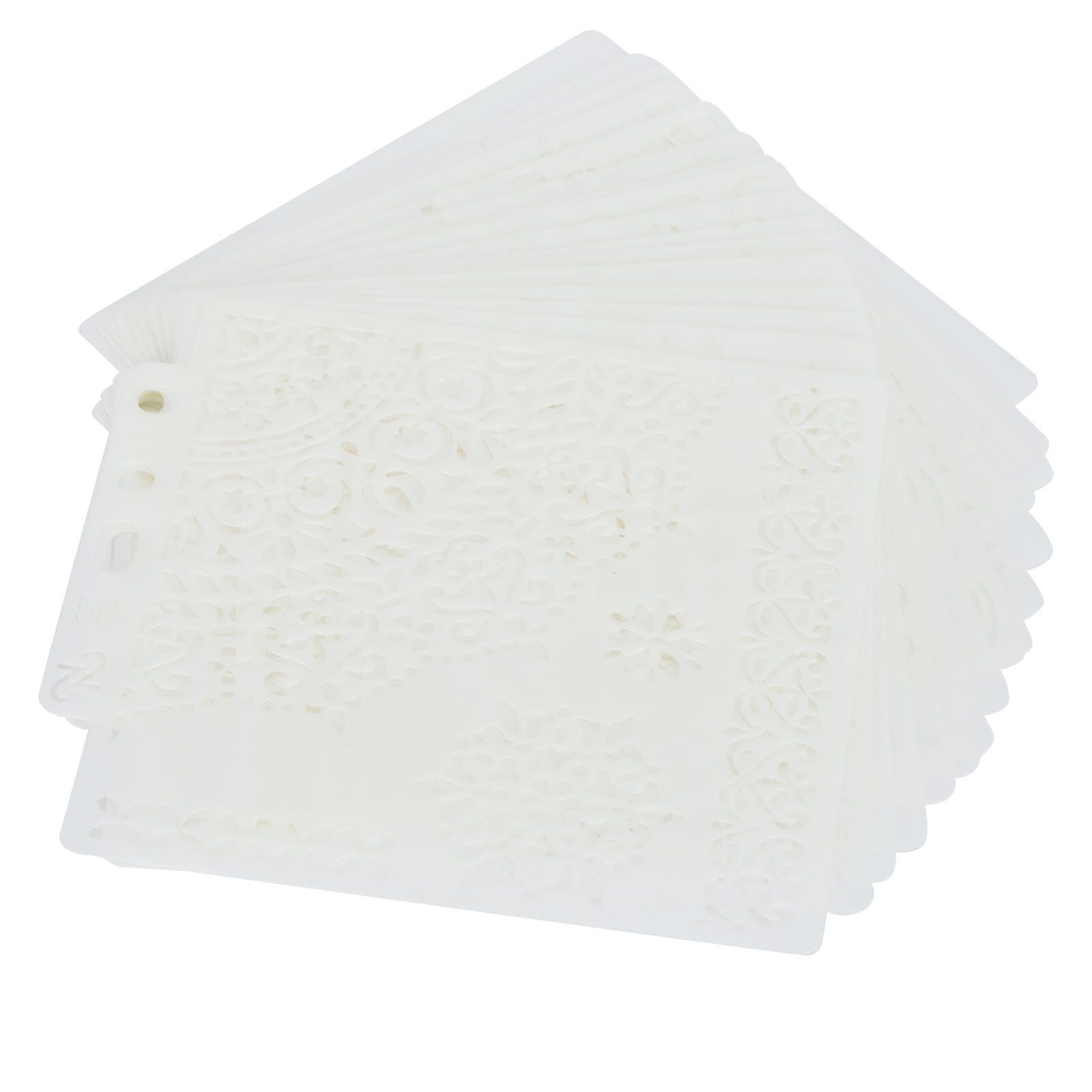 16pcs шаблон мандалы рисунок рисунок трафареты