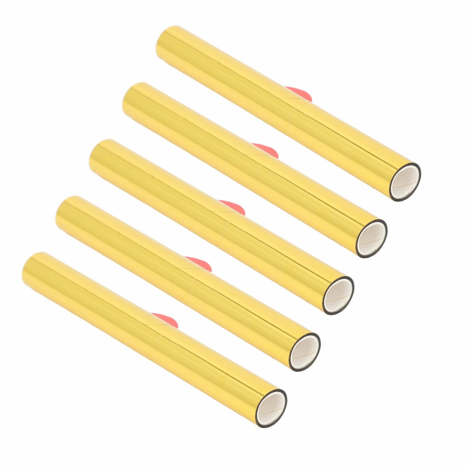 5 рулонов фольги для горячего тиснения, термопереносная бумага, ПУ, ПЭТ, рулон фольги для тиснения в искусстве и ремесле, длина 3 метра, ширина 15 см, золото