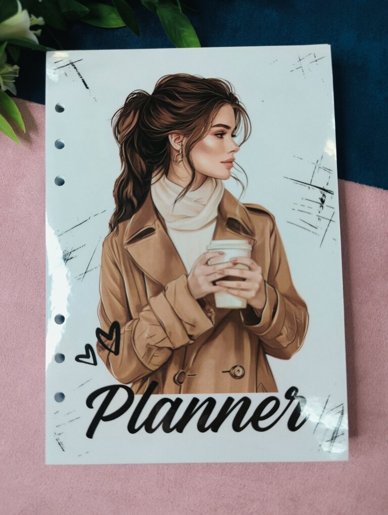 Сменный блок Городской шик, недатированный, А5, ламинированная обложка