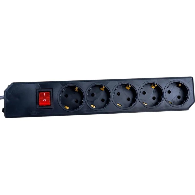 Сетевой фильтр Атлант ПВС 3500Вт 5р/5м с выключателем(80030) 2208729