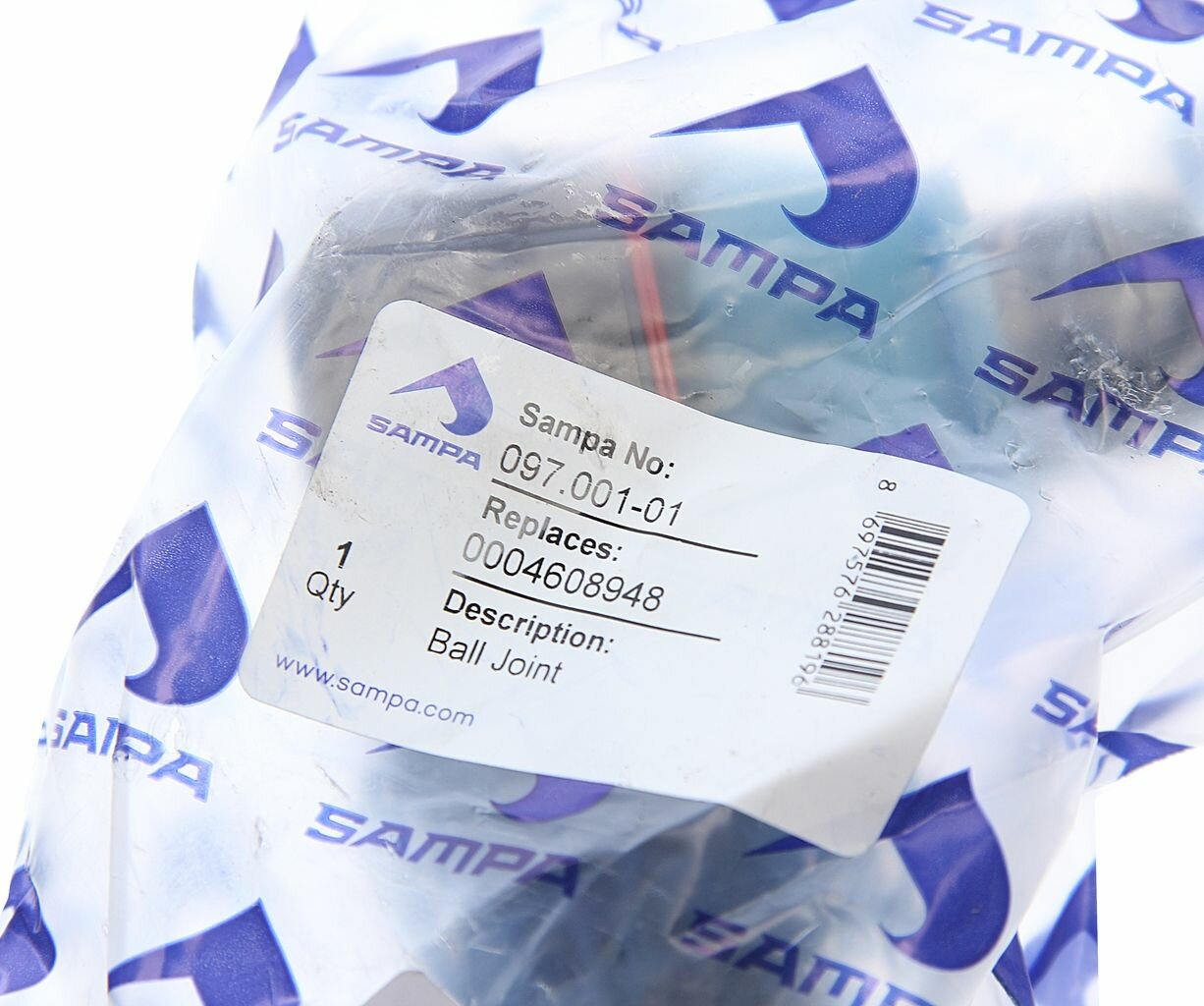 Наконечник рулевой тяги правый для КамАЗ-6520, 6460, Даф, МАН, Мерседес, Рено Скания, Вольво арт 09700101 SAMPA