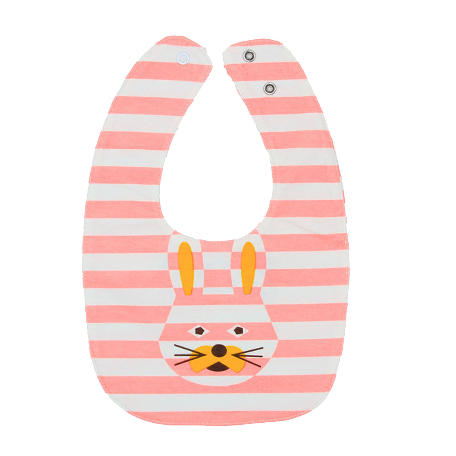 Toddler Bibs Double Sided Waterproof Soft Cotton Cute Cartoon Pattern Washable for Infant Boys Girls 8