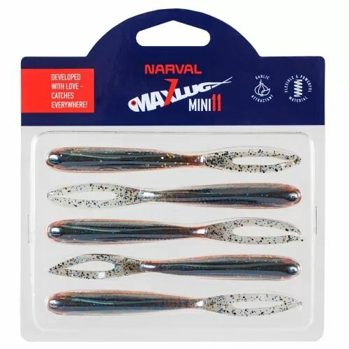 Силиконовая приманка Narval Maxlug Mini 11см. #034 5шт.