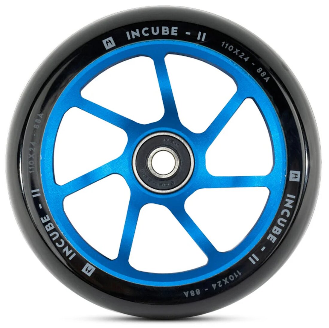 Колесо для трюкового самоката Ethic "Incube V2", 110, Abec9 - Blue