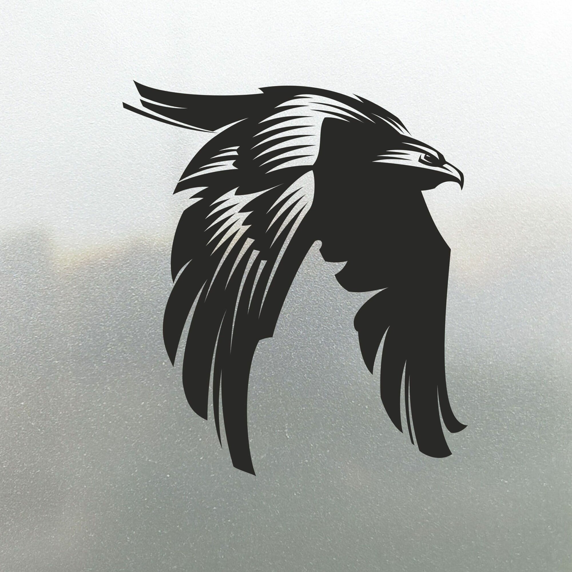 Наклейка на авто Орел 20x20