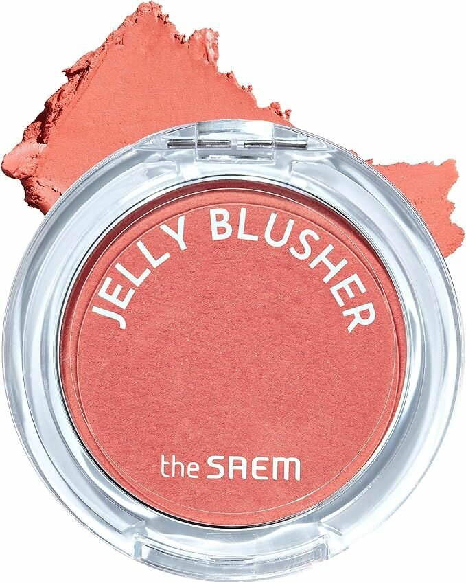 The Saem Jelly Blusher #CR01 Peach Crush румяна для лица (4.5г.)