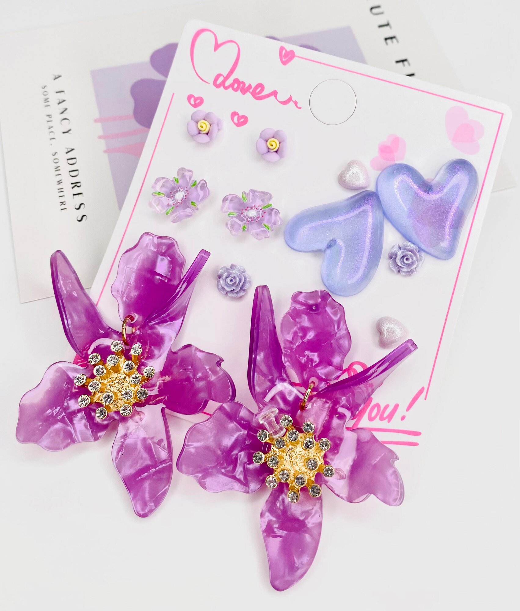 Серьги пусеты