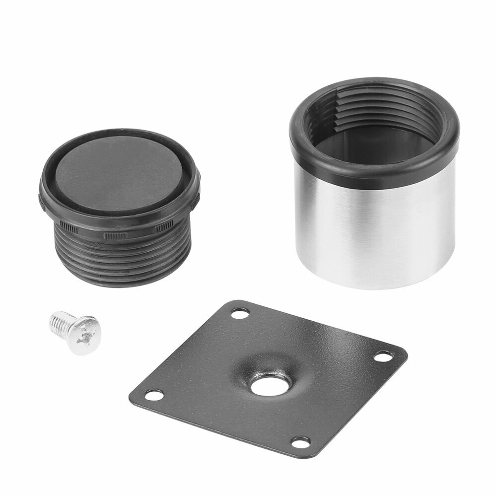 Stainless Steel Adjustable Home Kitchen Cabinets Table Shelf Feet Round Furniture Leg 50*60mm