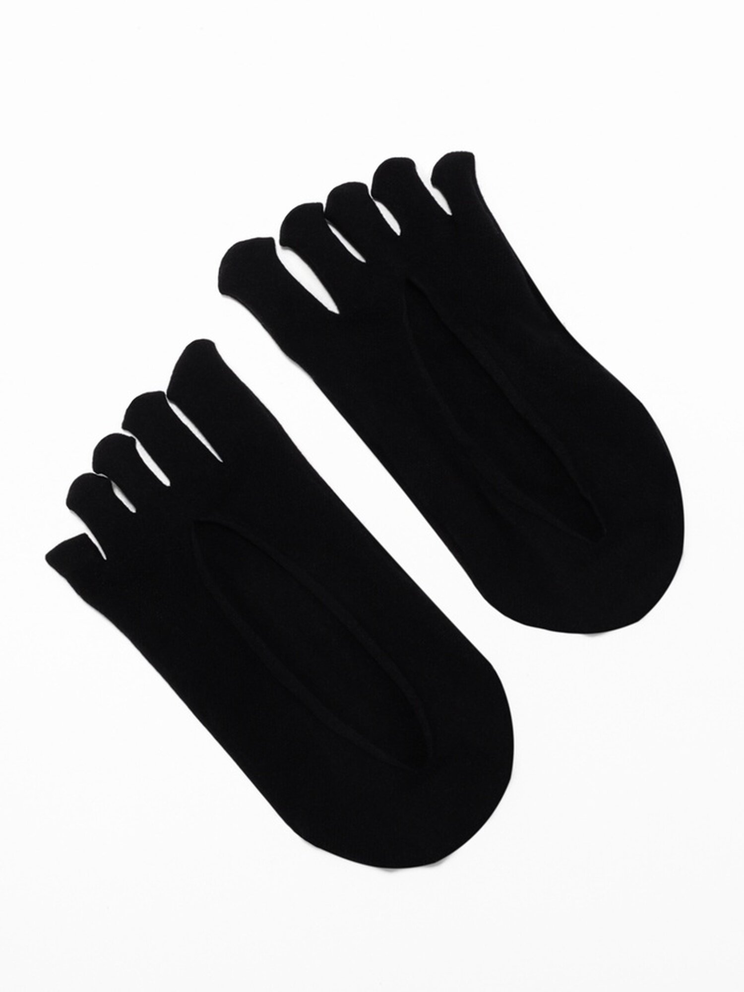 Корректоры - разделители для пальцев ног, капроновые, 36-42 р-р, пара, чёрные