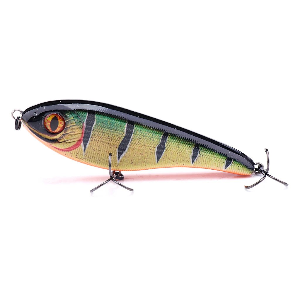 TREHOOK Jerk Pike воблер, COLOR E, 105 мм, 30 г